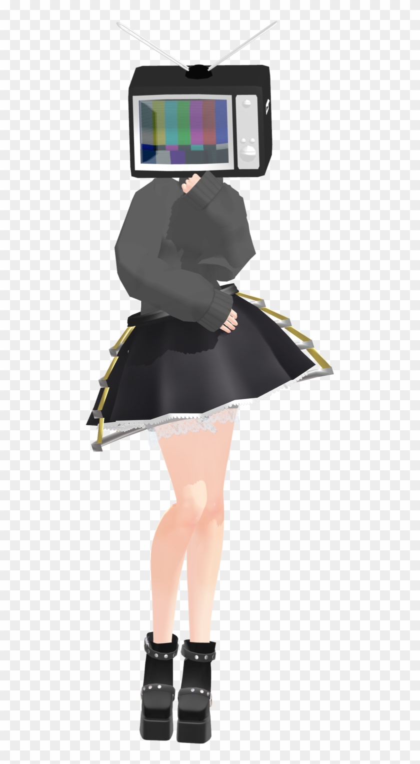 [mmd] Tv Girl By Torinomih On Deviantart - Mmd Tv Head Dl - Free ...